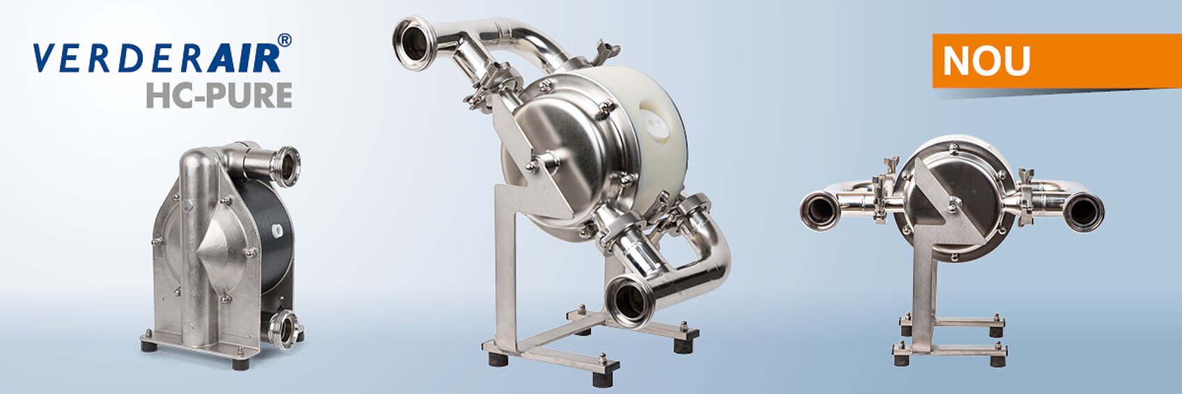 Vă prezentăm Verderair HC-PURE: Pompa igienică perfectă cu dublă ...